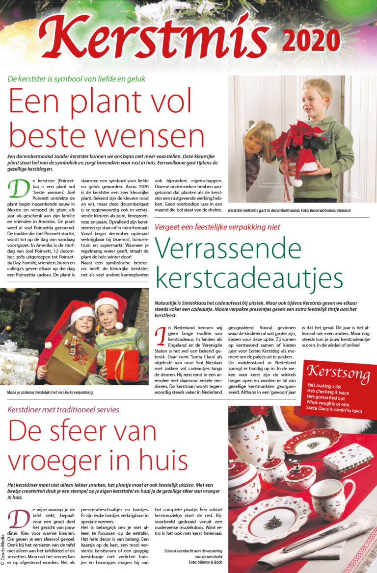 Kerst in de krant - Geurts Media